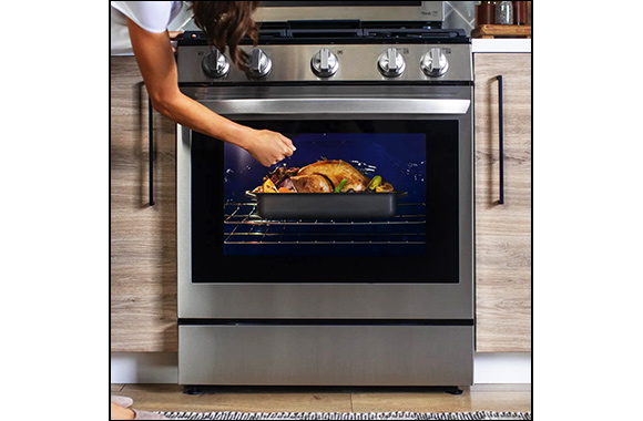 LG Electronics' 76-liter InstaView oven with Steam and Sous-Vide is ...
