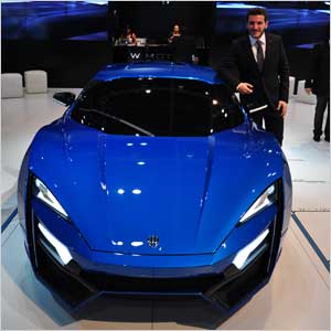 Unveiled at the Dubai International Motor Show, the first Arabian ...